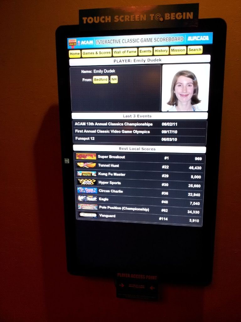 arcade scoreboard in your game room? | Museum of the Game ...