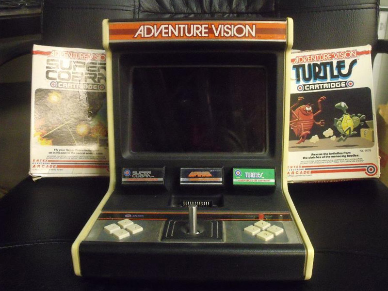 Adventure Vision by ENTEX... almost the arcade @ home in 1982